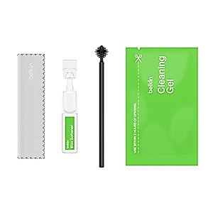 Belkin AirPods Cleaning Kit for One-Time Use – Fast, Easy, & Safe AirPod Cleaner Set, Safely Removes 99% of Earwax & Dirt, Restores Earbuds – Compatible with AirPods Gen 1, 2, & 3