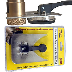 1 3/8 in Diamond Hole Saw Core Drill Bit for Concrete or Granite 5/8-11 UNC Thread Fits Angle Grinder or Core Bit Adaptor Vacuum Brazed Core Bit