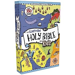 NIrV, The Illustrated Holy Bible for Kids, Hardcover, Full Color, Comfort Print: Over 750 Images
