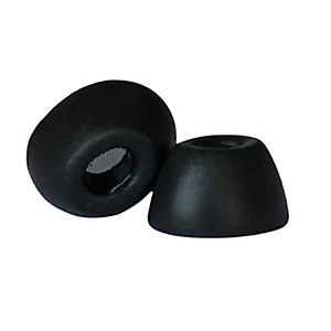 COMPLY Foam Apple AirPods Pro Earbud Tips for Comfortable, Noise-Canceling Earphones That Click On, and Stay Put (Medium, 3 Pairs) & Foam Beats Fit Pro and Studio Buds Earbud Tips, Medium,Black