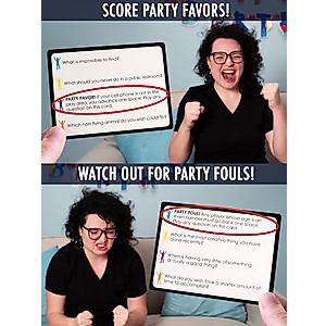 All Things Equal, Inc. Loaded Questions Party - An Epic Party Game of Fun Questions, Personal Answers and Instant Laughter, 4 to 8 Players