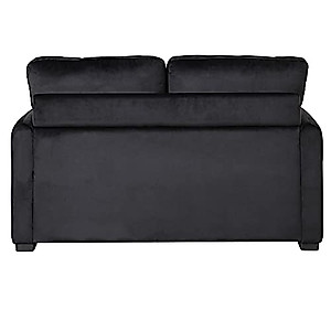 ERYE 3-in-1 Futon Daybed with Pull Out Sleeper Couch Bed, Loveseat Sofa W/Reclining Backrest Convertible Sleep Sofabed for Home RV Apartment Office Living Room