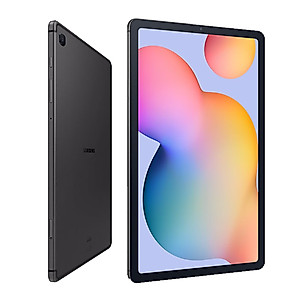 SAMSUNG Galaxy Tab S6 Lite 10.4" 64GB Android Tablet, LCD Screen, S Pen Included, Slim Metal Design, AKG Dual Speakers, 8MP Rear Camera, Long Lasting Battery, US Version, 2022, Oxford Gray