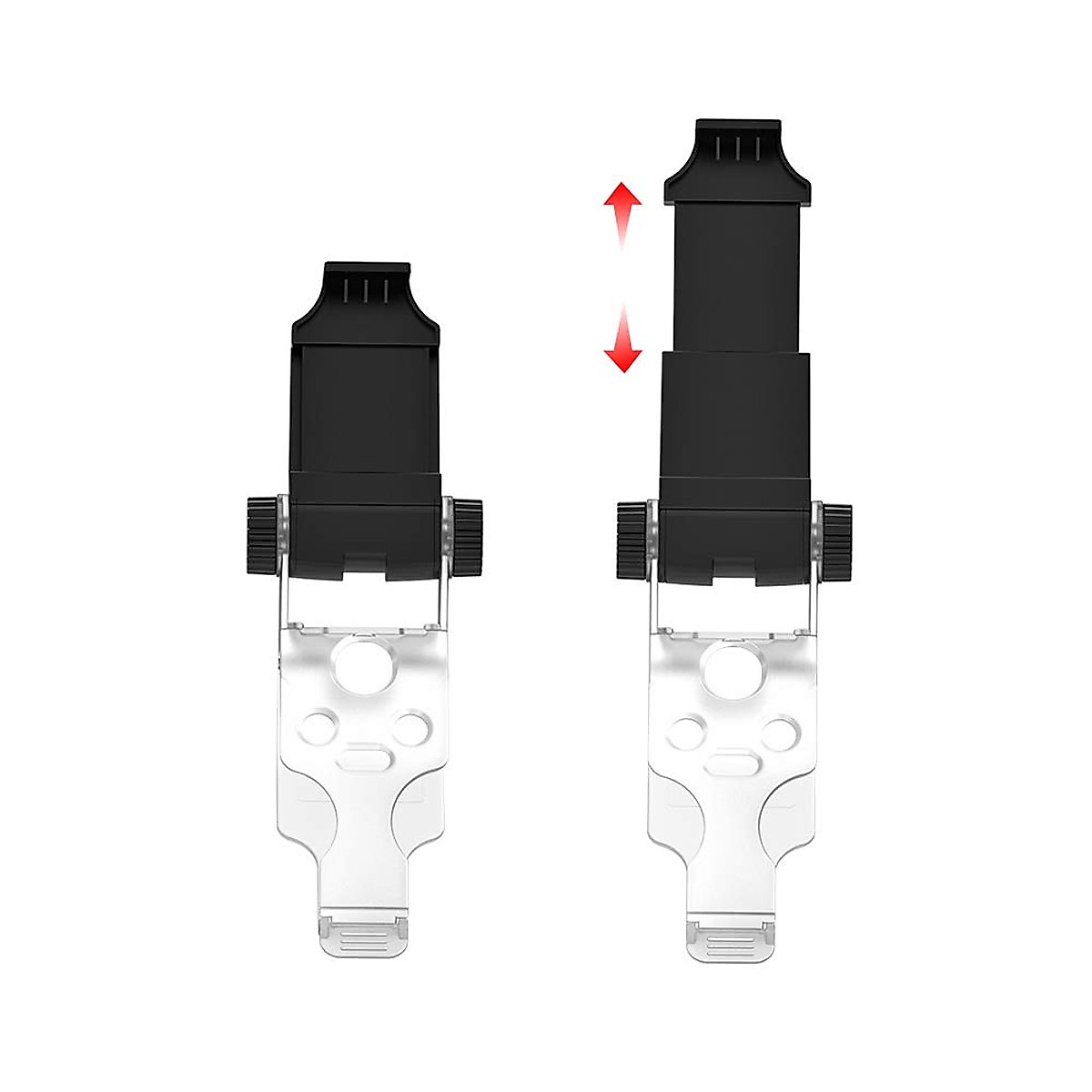 Joso Phone Mount for Xbox Series, Controller Mobile Gaming Clip Holder Clamp for Xbox Series X/S, Xbox One, Xbox One S/X, Support Android/iPhone System with One Cast APP with 2 Thumb Grip Caps