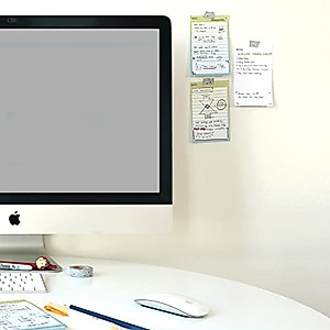 Simple, Short, & Actionable, Magnetic To Do List Notepad & Memo Magnetic Notepad - ADHD Control, Focus Booster, Productivity Measurement, Daily Planner, Reminders, Quick Idea Capture Checklists, Idea Taking (3.5 X 5.5in, Color)