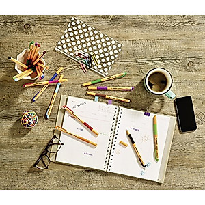 STABILO Point Visco Drum Pointball Pen , Set of 10 , Multicolored (026858) (1099/4)