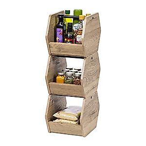 IRIS USA, Inc. SBD IS3B Stack Box, Storage Basket, Brown
