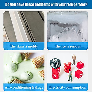 New W10571967 Refrigerator Door Gasket (Gray) - Replacement and Compatible with W10571967, 12683820AP, W10164042, W10164042N, W10199892, W10443320