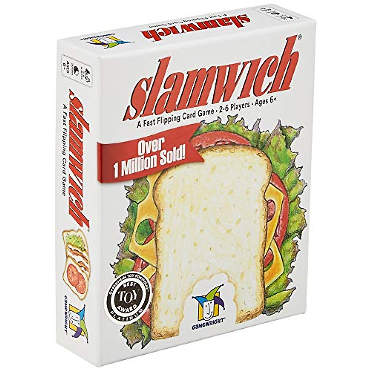 Gamewright – Slamwich – A Fast Flipping Card Game for Kids – Ages 6 and Up – Great for Family Game Night!