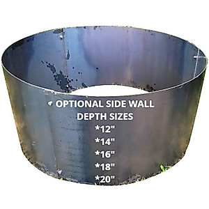 Higley Welding Steel Fire Pit Ring Liner 60" x 14"