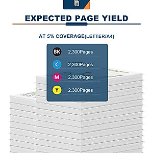 Ankink Compatible Toner Cartridge Replacement for HP 410A for Color Laserjet Pro MFP M477fnw,M477fdw,M452dn,Color Laserjet Pro M477 M452 Series,CF410A,4 Pack