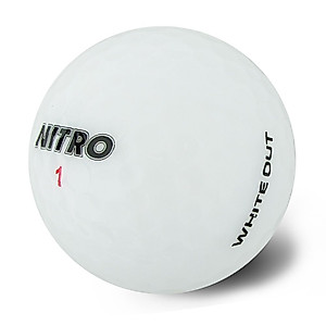 Nitro White Out Ball (15-Pack), White