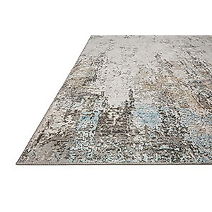 Loloi II Drift Collection DRI-04 Antique/Multi, Contemporary 3'-6" x 5'-6" Accent Rug