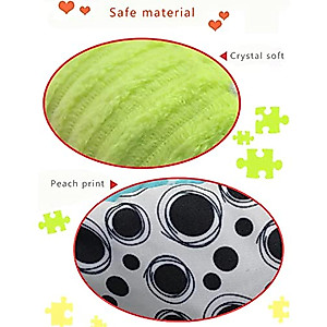 Blueana Car Seat Toy, Baby Plush Stuffed Rattle Development Toys with Musical Box, Squeaky Feet, Kids Mirror, BPA Free Teether - Stroller, Crib (Bird)