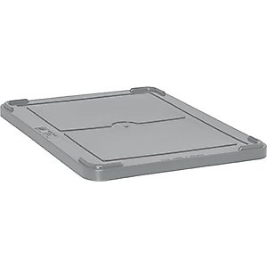 Quantum Storage Systems Divadable COV93000GY Cover for Dividable Grid Container DG93030, DG93060, DG93080 and DG93120, Gray, 3-Pack, 3 Count