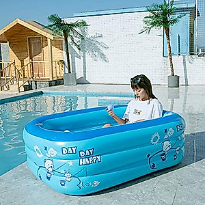 Family Leisure Inflatable Swimming Pool, Suitable for Children, Adults, Outdoor, Garden, Summer Water Parties