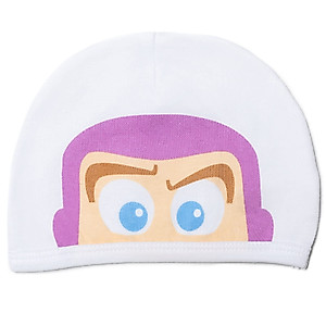 Disney Pixar Toy Story Buzz Lightyear Newborn Baby Boys Cosplay Bodysuit and Hat Set 3-6 Months