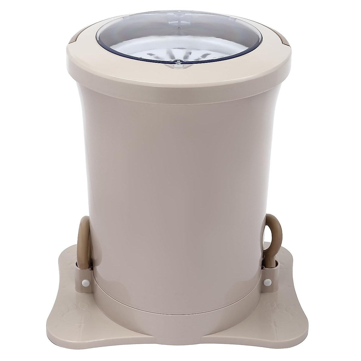 Gdrasuya10 Manual Clothes Dehydrator Non-Electric Laundry Dryer Travel Outdoor Camping Manual Clothes Dryer Spinner Foot Pedal Clothing Dryer Large Capacity Compact Spin Dryer