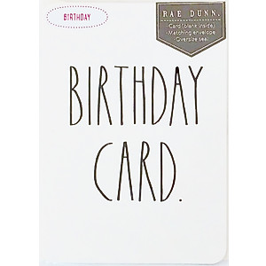 Rae Dunn Birthday Greeting Card