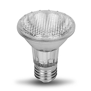 Par 20 3 Pack FL25 50PAR20/FL 50 Watt Halogen Spot Light Bulb Replacement 120V 130V Base Flood Beam Lighting Range Hood Oven PAR20 Reflector Bulbs Kitchen Bathroom Ceiling Can Lamp 50W E26 3P