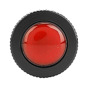 Quick Release Plate Mini Aluminium Alloy Round Quick Release Plate Ultralight Quick Release Plate for Manfrotto Compact Action Tripod (Rojo)
