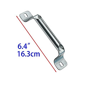 Abeicy Garage Door Lift Handle, 2 Pack Heavy Duty Door Pull Handle for Most Bottom Lift Handle Replacement, Gate Handles for Sliding Barn Door Garage Shed