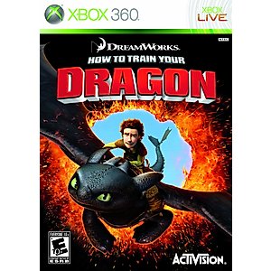 How To Train Your Dragon NEW Microsoft XBOX 360 Game