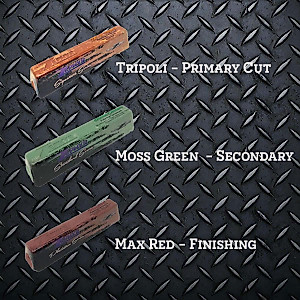 ZEPHYR Custom POLISHING Products American Shine Polishing Kit with Buffing Pads and Polishing Compound, for Big Rigs, Pontoons, and Aluminum Wheels