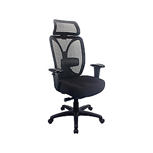 Tempur-Pedic by Raynor Computer and Desk Chair, Supports Up to 275 Lb, Black