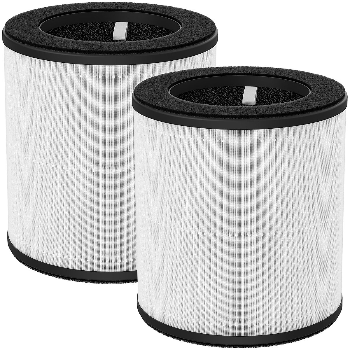 XBWW 2 Packs D10 Replacement Filter Compatible with Tailulu D10 Air Cleaner Purifier, 3-in-1 Filter of D10 H13 Grade True HEPA Filter, Activated Carbon Filter and Fine Mesh Nylon Pre-Filter