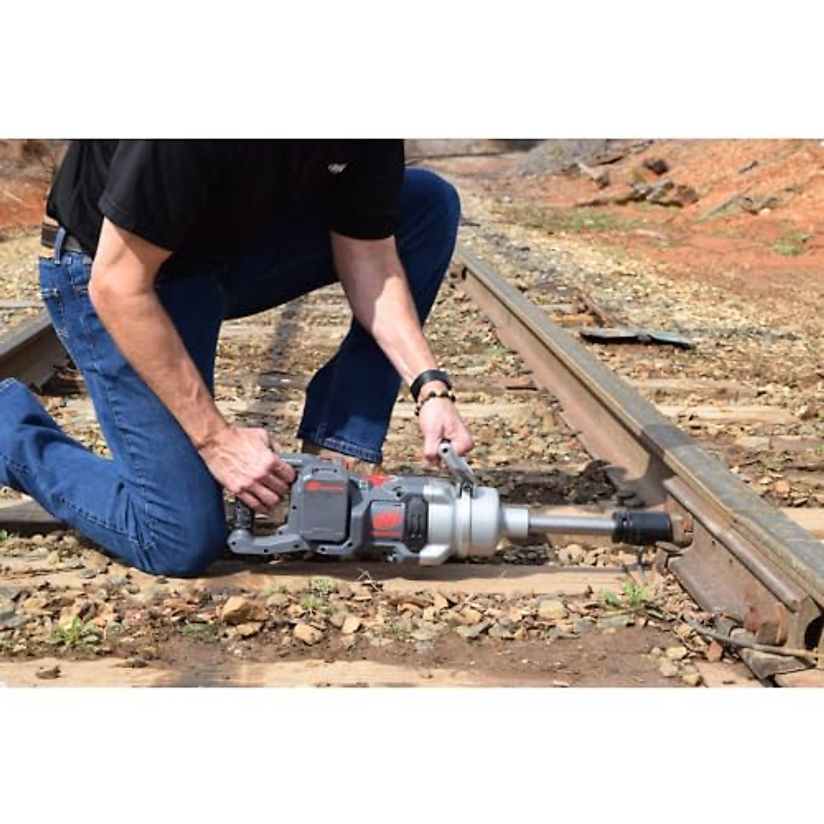 Ingersoll Rand W9691-K4E W9000 Series 20-Volt 1-Inch Cordless Impact Wrench Kit with Charger and 6-Inch Extended Anvil