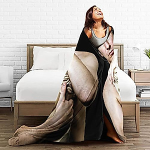 Alan Rickman Blanket Ultra-Soft Micro Fleece Blanket Warm Cozy Plush Bed Blanket Lightweight Sofa Throw Blanket