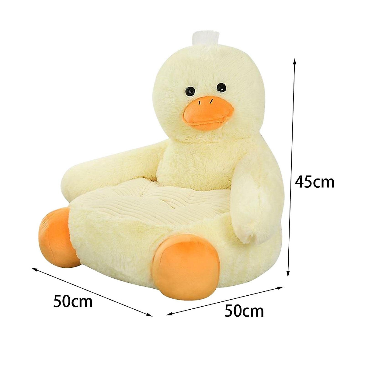 YWJLQH Kids Animal Sofa Seat Cozy Armchair for Home Decor, Duck