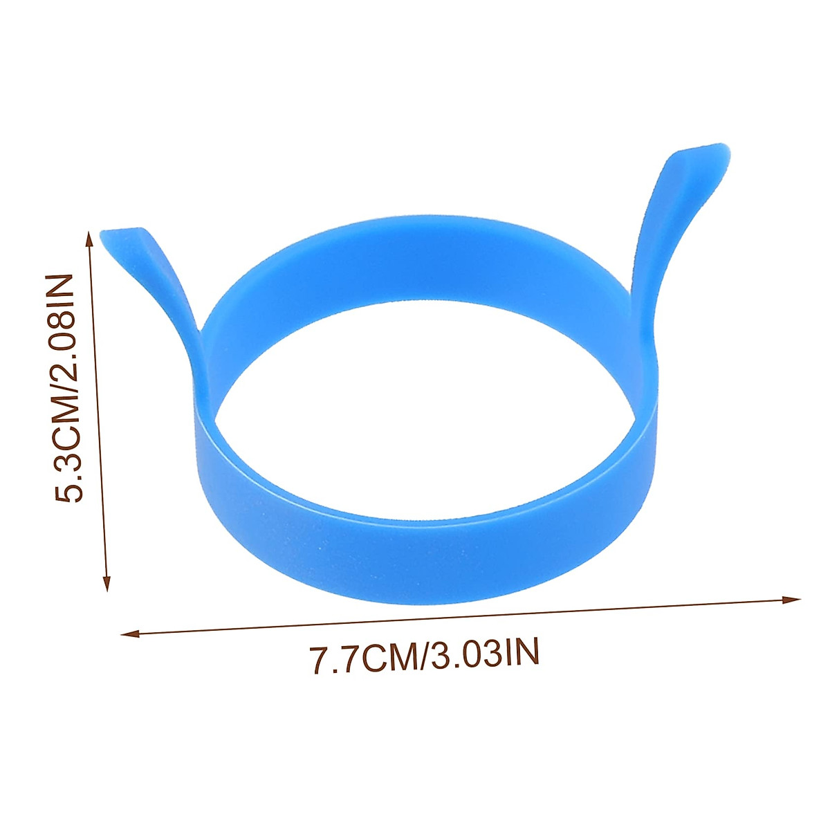 8Pcs silicone pancake ring kitchen ring molds for cooking egg frying molds round fried egg rings tuile molds silicone reusable omelette rings fried eggs non stick