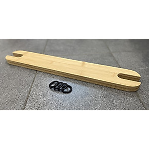 High Chair Footrest Compatible with IKEA Antilop - 100 Percent Natural Bamboo, K-2