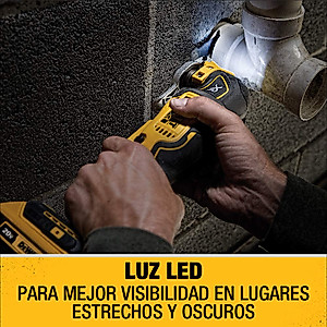 DEWALT 20V Max XR Oscillating Multi-Tool Bundle with Blades (DCS356B + DWA4215)