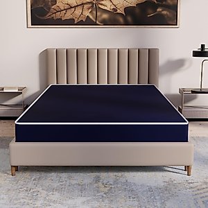 Mayton, 5-Inch Medium Firm Water-Resistance Foam Vinyl Mattress, Easy to Clean, Comfortable & Noise Free, Full
