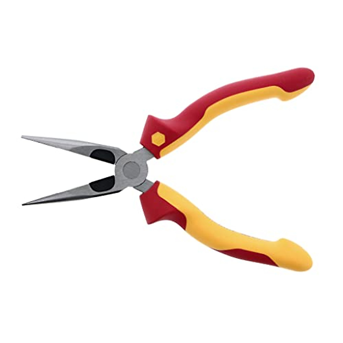 Wiha 32926 6.3-Inch Insulated Industrial Long Nose Pliers