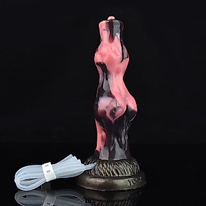 8 inch Realistic Monster Dildo, Silicone Horse Dildo with Strong Suction Cup, Fantasy Dragon Dildo Dog Knot Dildo for Women, Anal Plug Anal Dildo for Men Gay, Adult Sex Toy for Women Men