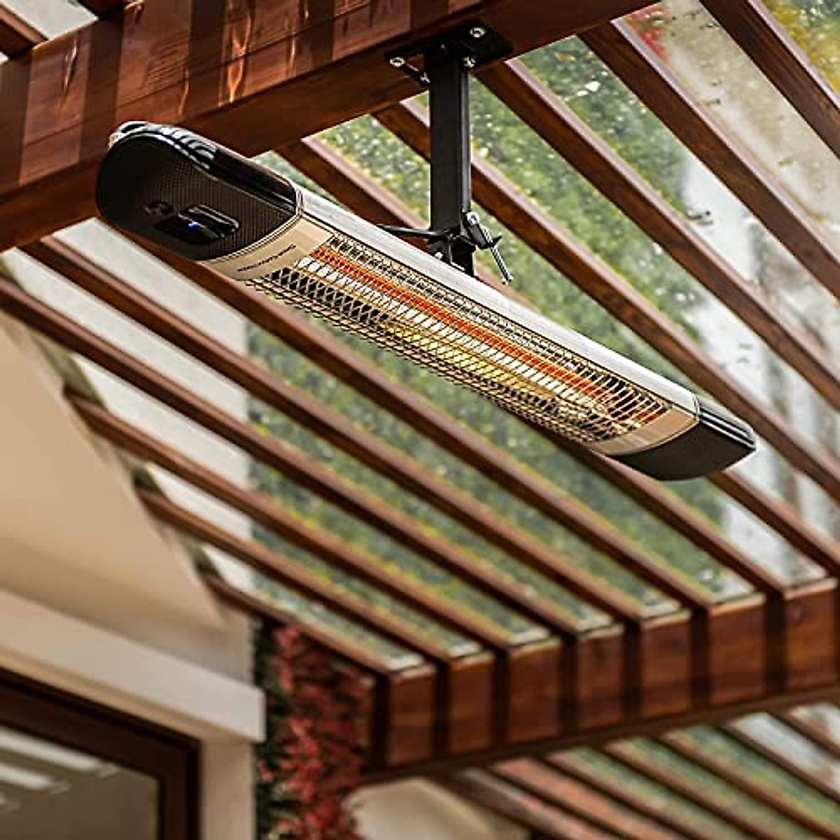 Luxeva Infrared Wall Patio Heater Waterproof Indoor Outdoor Radiant Heater 2500W Smart App Control