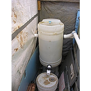 Aquaponics Bell Siphon Kit For IBC Growbed 12" Media: Easily Adjustable! Over 7000 Siphons Sold Worldwide So Buy With Confidence!