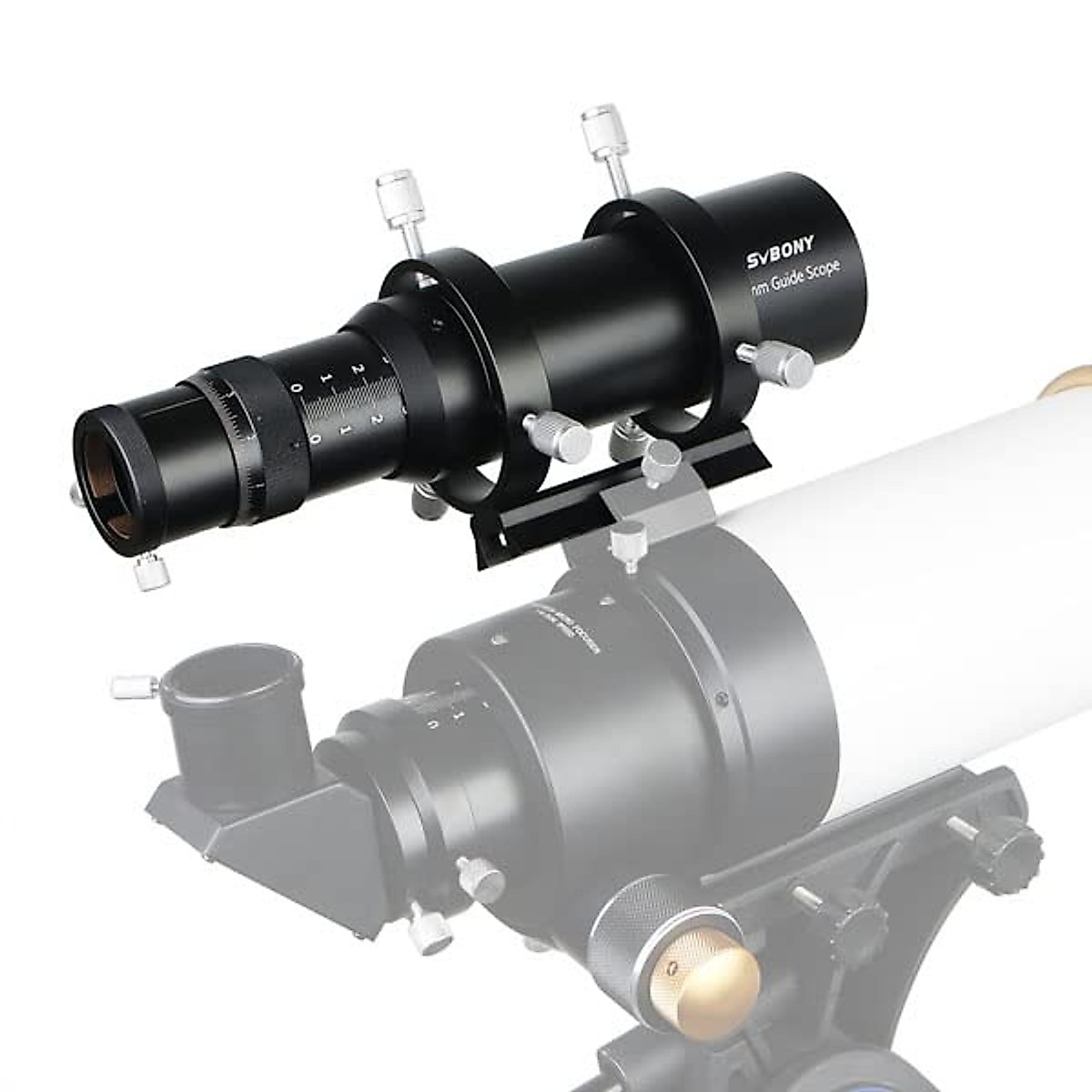 SVBONY SV106 Guide Scope 60mm Multi-Use Finder Scope Guide Scope with Helical Focuser F4 for SG4 QHY5II ZWO SG4 CCD Astronomical Telescope