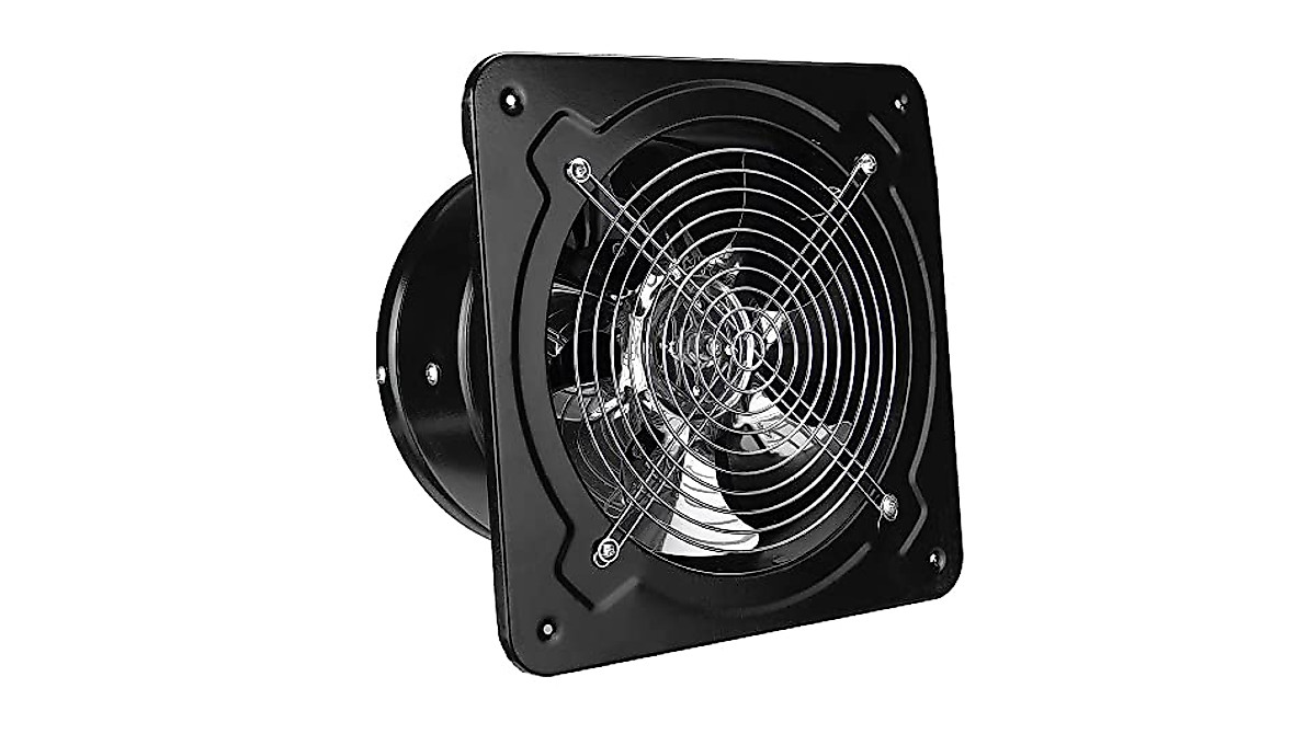 Powerful 8 Inch Exhaust Fan 500 CFM - Bathroom, Kitchen, Attic