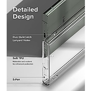 Ringke Air [No-Case Feel] Compatible with Samsung Galaxy S23 Ultra Case, Clear 5G Slim Cover, Transparent Flexible Lightweight Thin Cover Designed for S23 Ultra Case - Clear