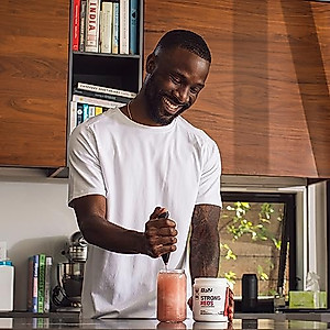 BARE PERFORMANCE NUTRITION, BPN Strong Reds Superfood Powder, Digestive Enzymes, Antioxidants, Improved Natural Energy, 30 Servings, Strawberry