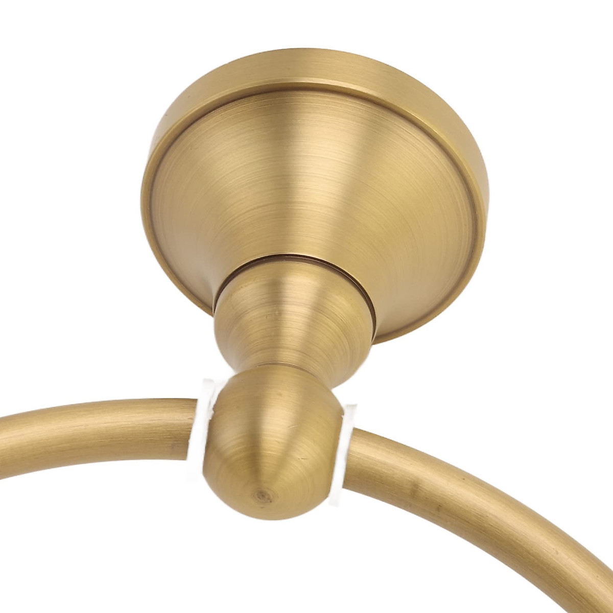 Towel Ring Brass Wall Mounted Towel Holder Hanger Antique Style Decorative Ring for Bathroom Kitchen Bedroom