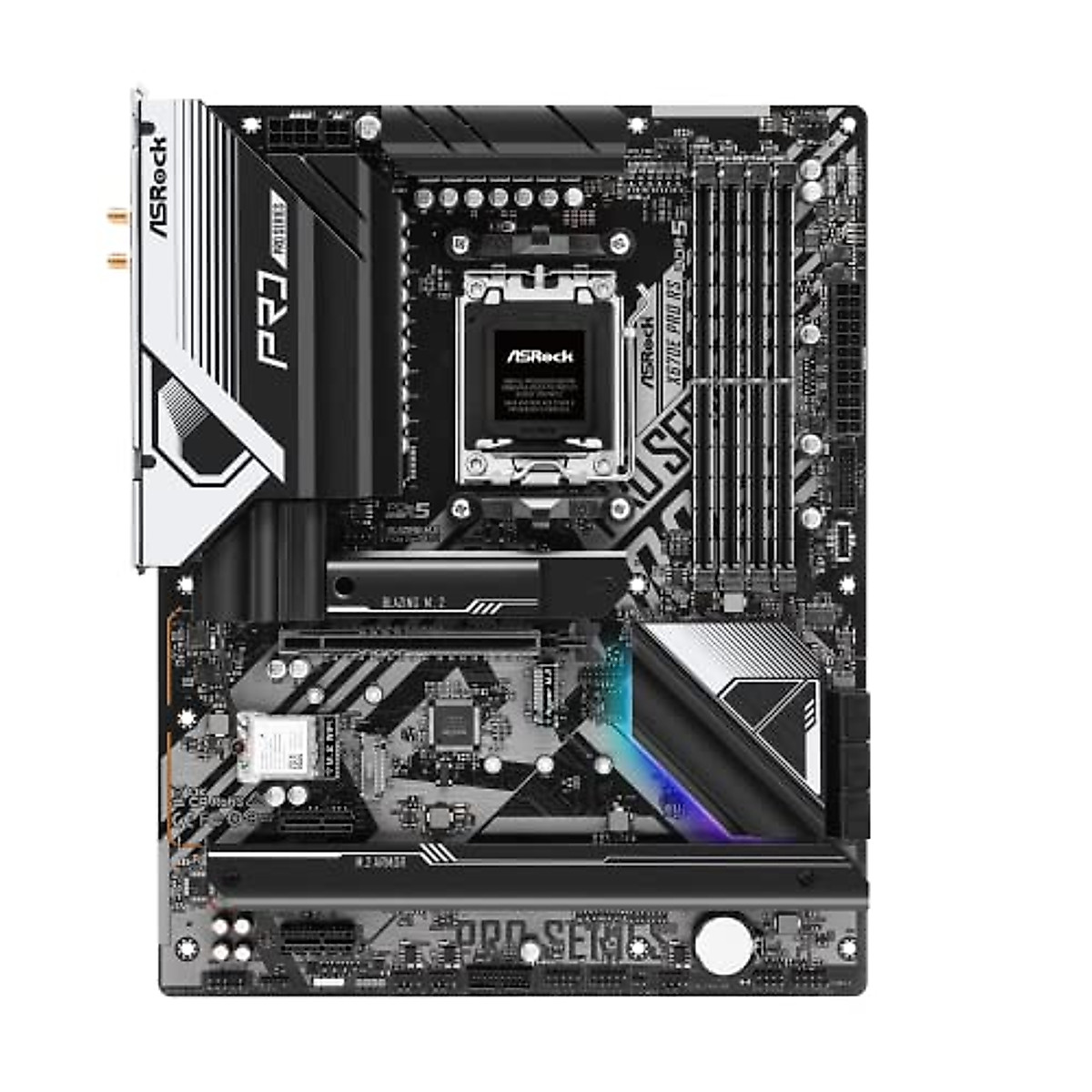 ASRock X670E PRO RS Support AMD AM5 RYZEN 7000 Series Processors Motherboard