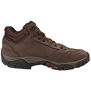 Merrell Men's Moab Adventure Mid Waterproof Hiking Boot, Dark Earth 9.5 Wide