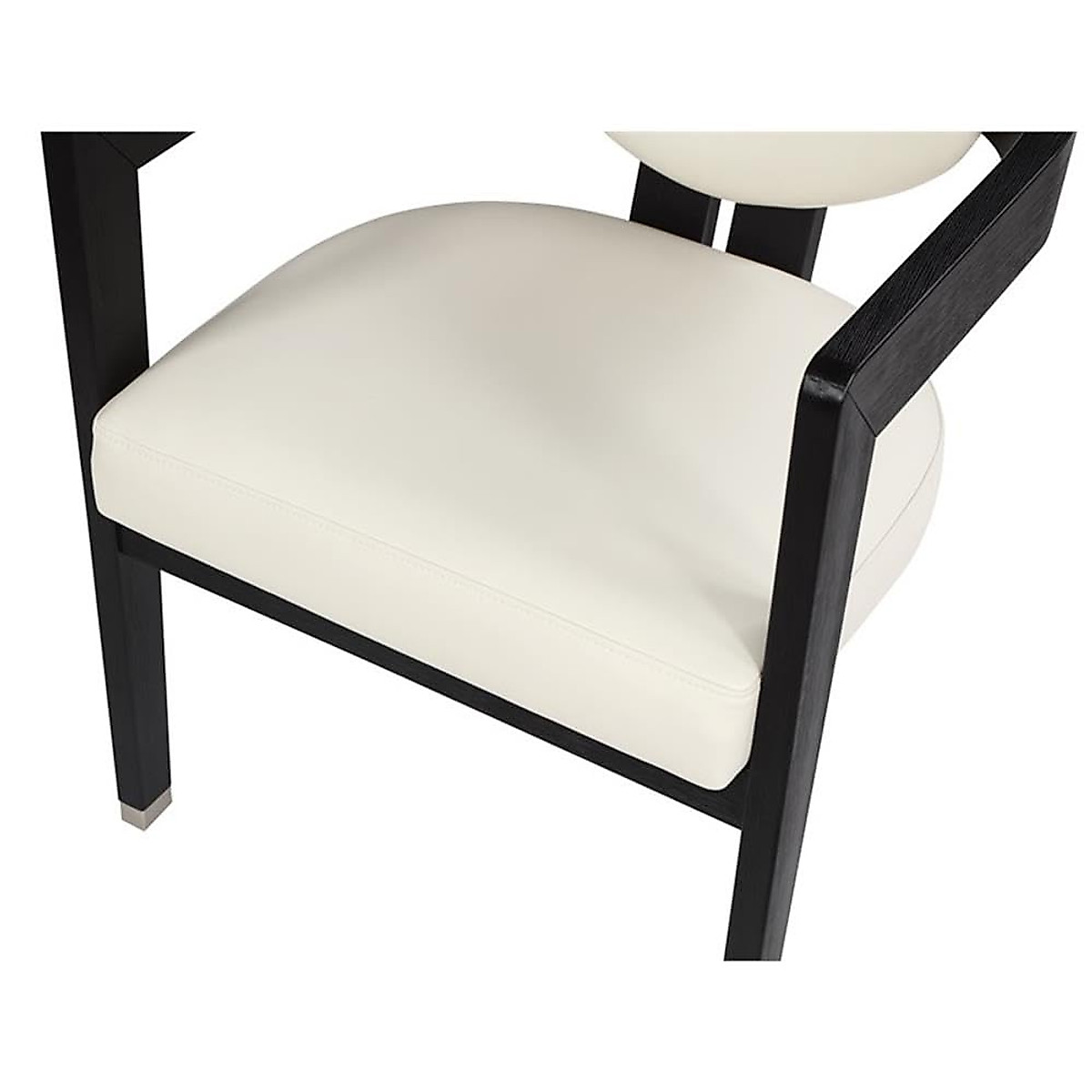 Best Master Furniture Ravenna Black Wood Dining Chair