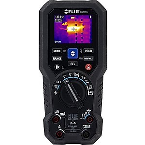 FLIR DM166 Digital Multi-Meter With Built-In Thermal Camera for Electrical Inspection, Automation, Electronics and HVAC